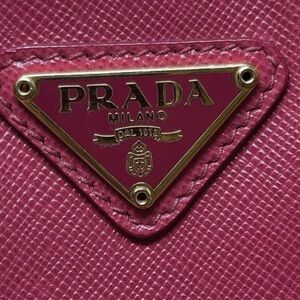 Prada | Bags | Prada Safiano Lux Mini Peonia | Poshmark